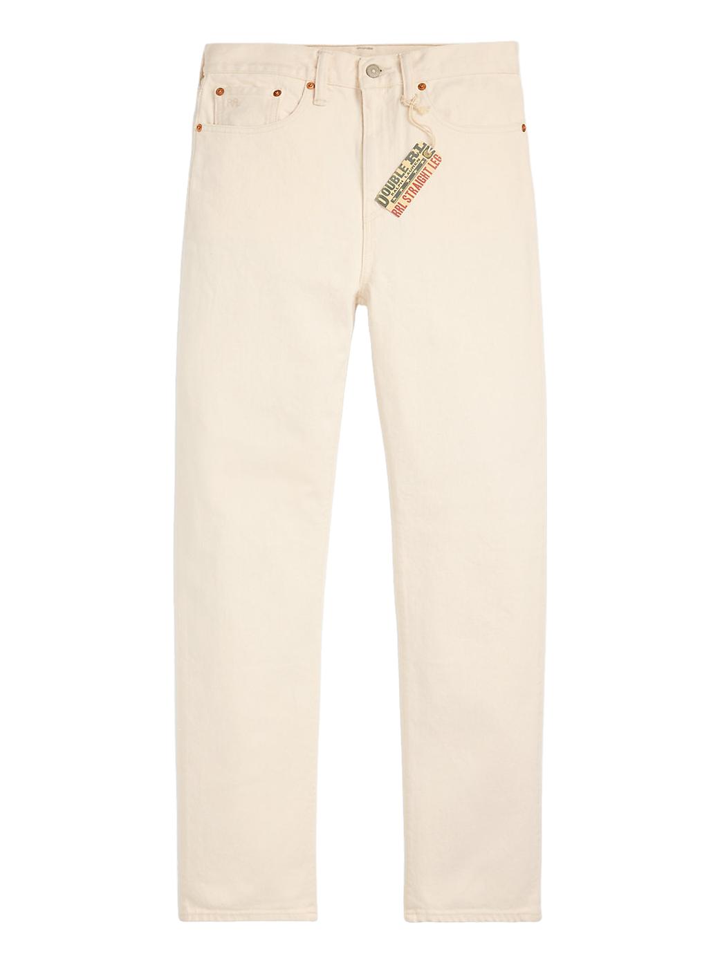 RALPH LAUREN Ralph Lauren Mid-Rise Straight Leg Jeans in Japanese Stretch Denim
